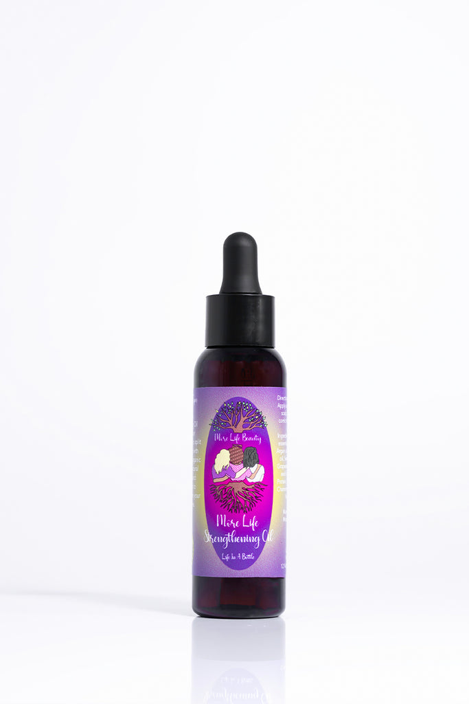MORE LIFE STRENGTHENING OIL - 2oz – More Life Beauty Brand